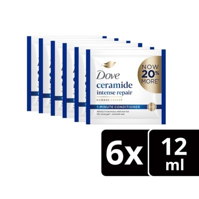 DOVE, DOVE DOVE Ceramide Intense Repair 1 Minute Conditioner 12mL 6S ...