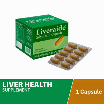LIVERAIDE, LIVERAIDE Silymarin Sold Per Piece | Watsons Philippines