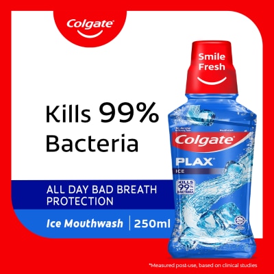 COLGATE, Ice Mouthwash 250ml | Watsons Philippines