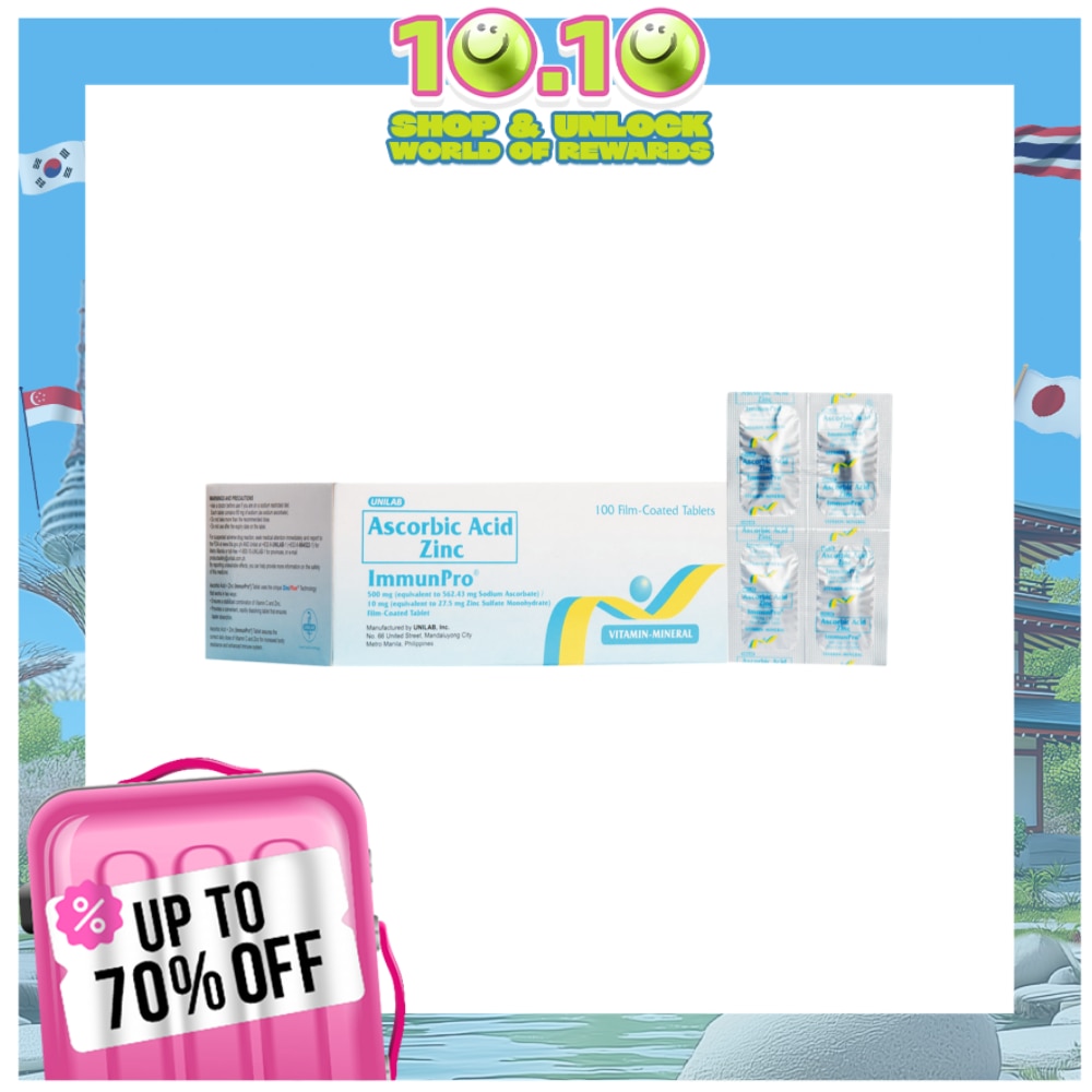 IMMUNPRO, Immunpro 500 mg / 10 mg 1 Tablet | Watsons Philippines