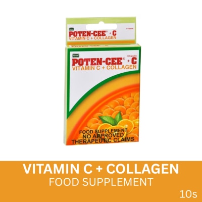 POTENCEE COLLAGEN, Plus C Collagen 10 Capsules | Watsons Philippines
