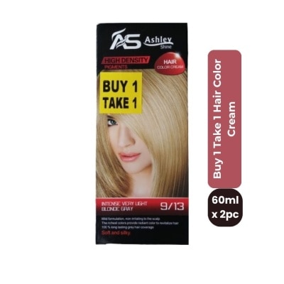 ASHLEY SHINE, Hair Color Intense Very Light Blonde Gray 9/13 | Watsons ...