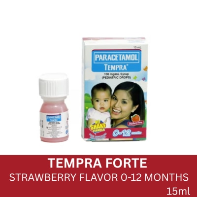 TEMPRA, Tempra Drops Strawberry 15ml (Paracetamol) | Watsons Philippines