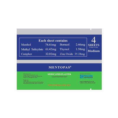 MENTOPAS, Mentopas Medium 4S | Watsons Philippines