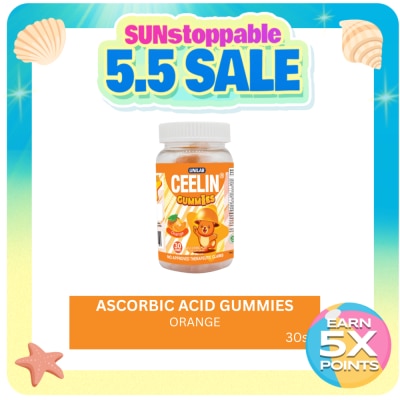 CEELIN, Gummies Ascorbic Acid Food Supplement 30s Gummies | Watsons ...
