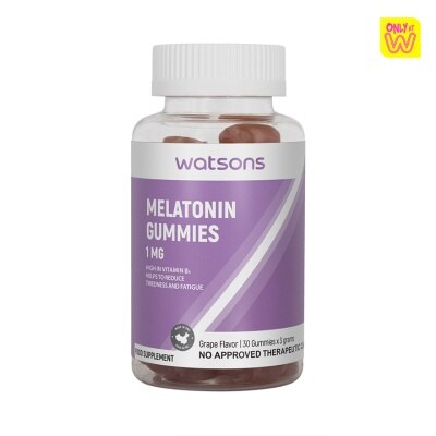 WATSONS GENERICS, WATSONS GENERICS Melatonin 1mg 30 Gummies | Watsons ...