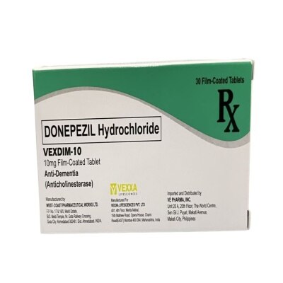 VEXDIM, VEXDIM 10mg Sold Per Piece [PRESCRIPTION REQUIRED] | Watsons ...