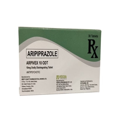 ARPIVEX, ARPIVEX 10mg Sold Per Piece [PRESCRIPTION REQUIRED] | Watsons ...