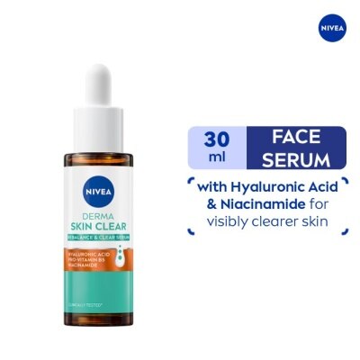 NIVEA, NIVEA Derma Skin Clear Regenerate & Protect Serum 30ml | Watsons ...