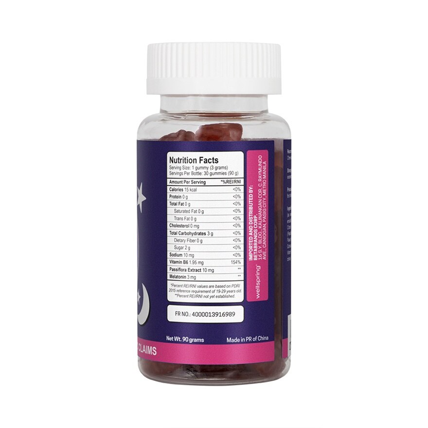 WELLSPRING, WELLSPRING Melatonin Gummies 30s x 3mg | Watsons Philippines