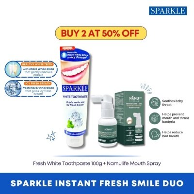 SPARKLE, SPARKLE Instant Fresh Smile Duo | Watsons Philippines