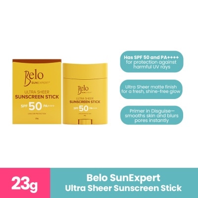 BELO, BELO Sunexpert Ultra Sheer Sunscreen Stick 23g | Watsons Philippines