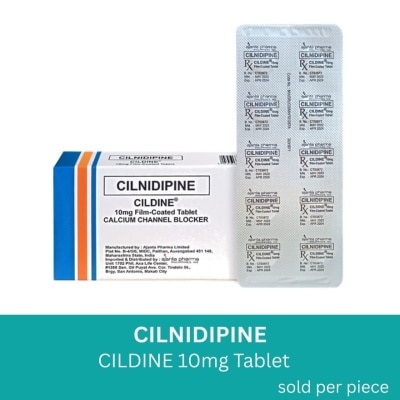 CILDINE, CILDINE 10mg Tablet Sold Per Piece [PRESCRIPTION REQUIRED ...