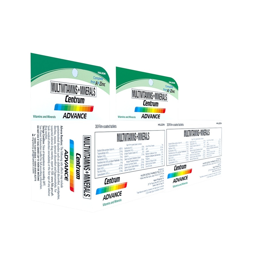 CENTRUM, CENTRUM Advance 30s x 2 Bottle Bundle Pack | Watsons Philippines