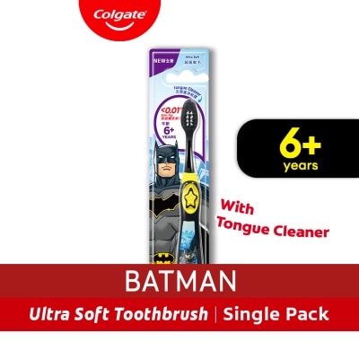 COLGATE, Colgate Kids Toothbrush Batman (Ultra Soft) | Watsons Philippines