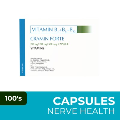 CRAMIN, Cramin Forte Vit B Complex Cap Sold Per Piece | Watsons Philippines