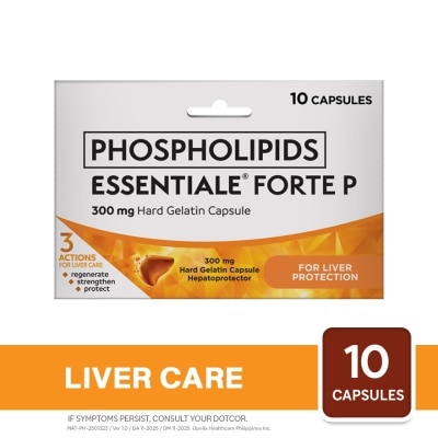ESSENTIALE, ESSENTIALE Forte Pack 300mg 10s | Watsons Philippines