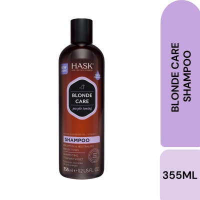 HASK, HASK Blonde Care Purple Toning Shampoo 355ml | Watsons Philippines