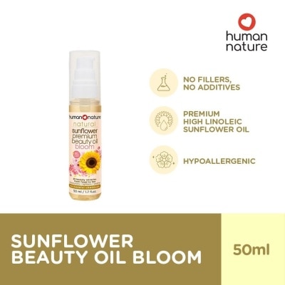 HUMAN NATURE, Sunflower Beauty Oil Bloom 50ml | Watsons Philippines