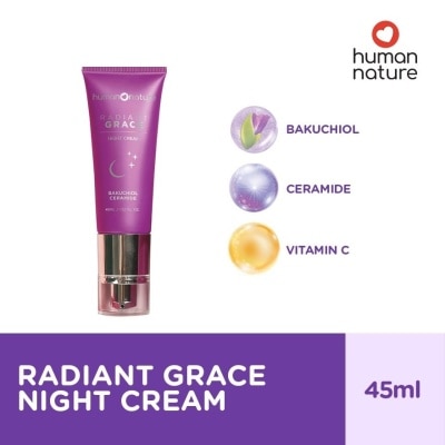 HUMAN NATURE, HUMAN NATURE Radiant Grace Night Cream 45g | Watsons ...