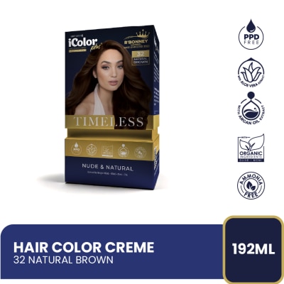 ICOLOR, ICOLOR Plus Timeless Natural Brown 192ml | Watsons Philippines