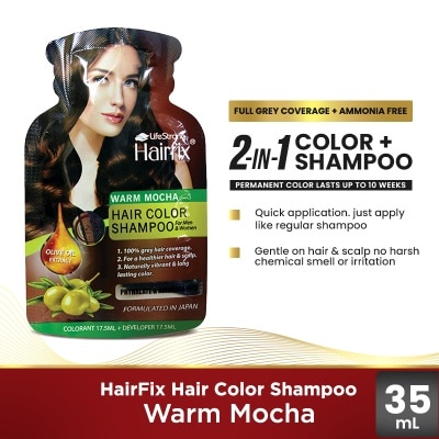HAIRFIX, Hair Color Shampoo Warm 35ml | Watsons Philippines