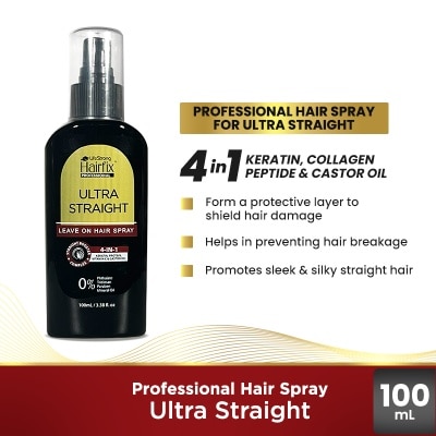 HAIRFIX, HAIRFIX Professional Hair Spray Ultra Straight 100ml | Watsons ...