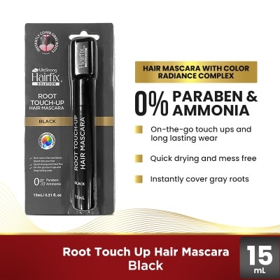 HAIRFIX, HAIRFIX Root Touch Up Hair Mascara 15g - Black | Watsons ...