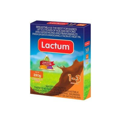 LACTUM, Chocolate Milk Supplement Powder for 1-3 Years Old 350g ...