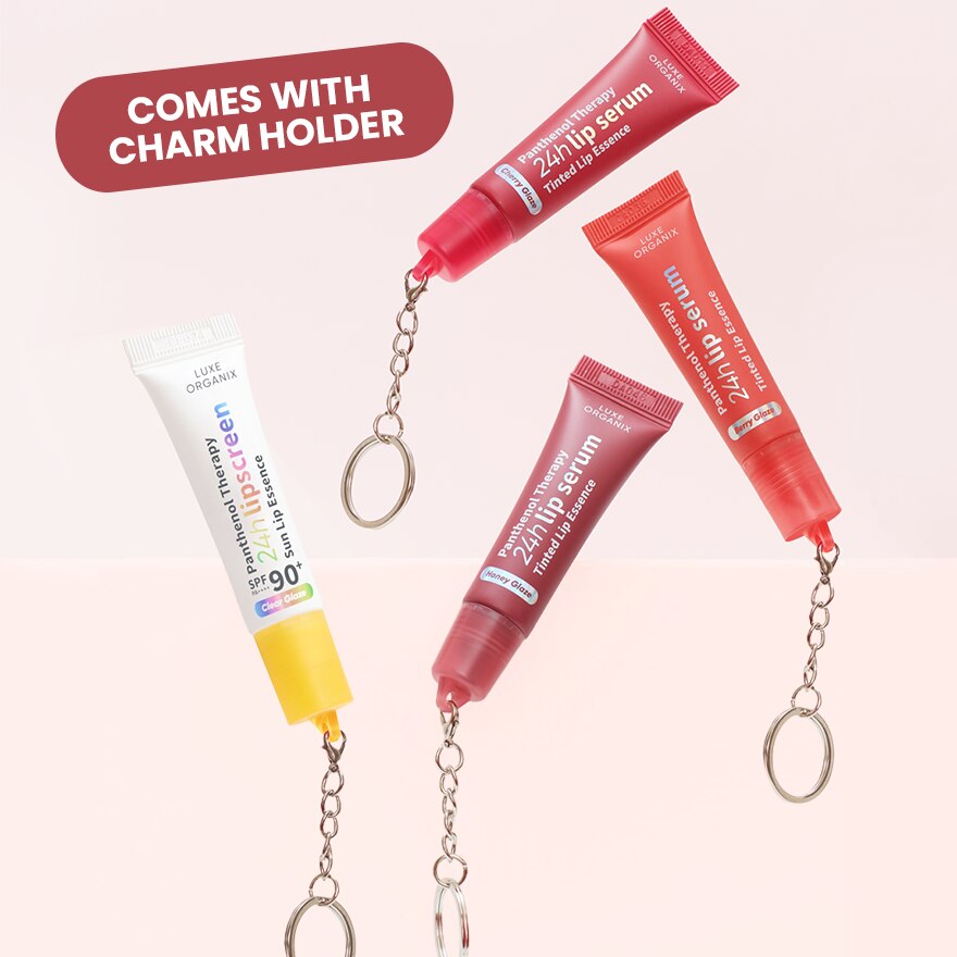 LUXE ORGANIX, LUXE ORGANIX Panthenol Therapy 24H Lip Serum Tinted Lip Essence Berry Glaze 10G ...