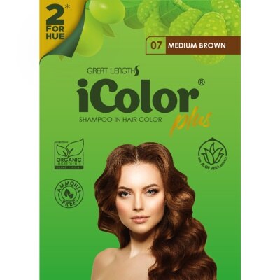 ICOLOR, ICOLOR Plus Shampoo Dye 2 For Hue Medium Brown 30ml | Watsons ...