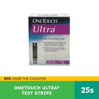 ONE TOUCH, Ultra Test Strip 25 | Watsons Philippines