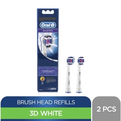 ORAL B, ORAL B 3D White Refill 2s | Watsons Philippines