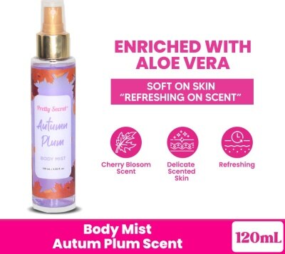 PRETTY SECRET, Body Mist Autumn Plum 120ml | Watsons Philippines