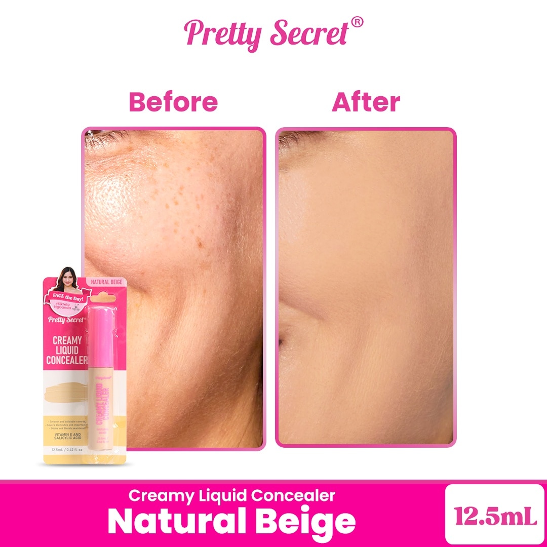 PRETTY SECRET, Liquid Concealer 12.5ml- Natural Beige | Watsons Philippines