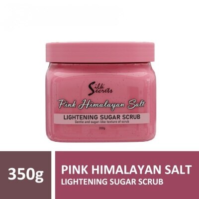 SILK SECRETS, SILK SECRETS Pink Himlayan Salt Lightening Sugar Scrub ...