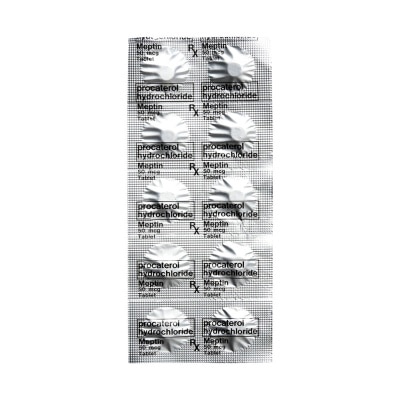 MEPTIN, Procaterol Hydrochloride 50mcg 1 Tablet [PRESCRIPTION REQUIRED ...