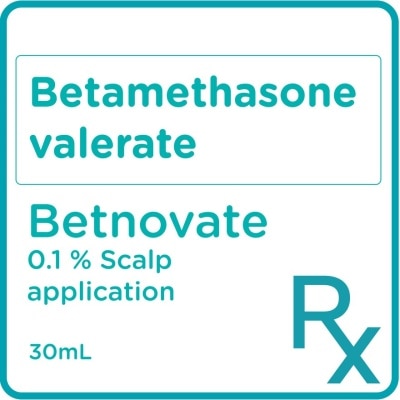 BETNOVATE, Betamethasone valerate 0.1% Scalp Application 30 mL ...
