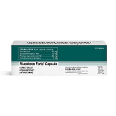MUCOBRON, Forte Capsule 1s (sold per piece) [PRESCRPTION REQUIRED ...