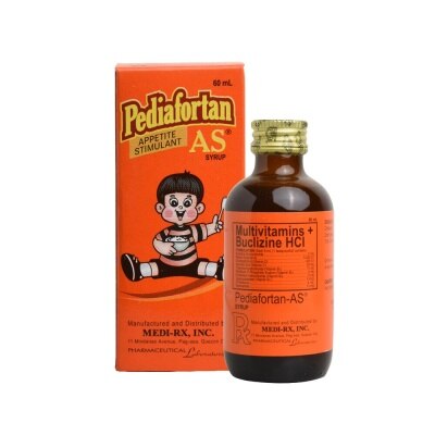 PEDIAFORTAN, Multivitamins + Buclizine HCl Syrup 60mL [PRESCRIPTION ...