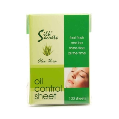 SILK SECRETS, Oil Control Sheet Aloe Vera 100 sheets | Watsons Philippines