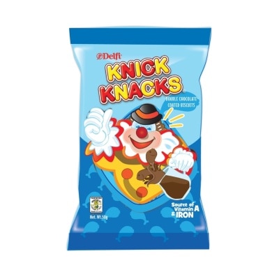 KNICK KNACKS, Delfi Knick Knacks Double Choco 50G | Watsons Philippines