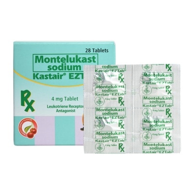 KASTAIR, Montelukast Sodium 4mg 1 Tablet [PRESCRIPTION REQUIRED ...