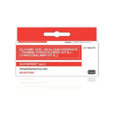 GLUTAPHOS, GLUTAPHOS Tablet 20s | Watsons Philippines