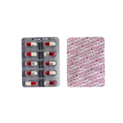 FOLICARD, FOLICARD Folic Acid Capsule 5mg Sold Per Piece | Watsons ...