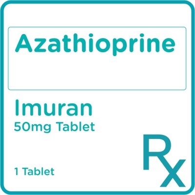 IMURAN, Azathioprine 50mg 1 Tablet [PRESCRIPTION REQUIRED] | Watsons ...