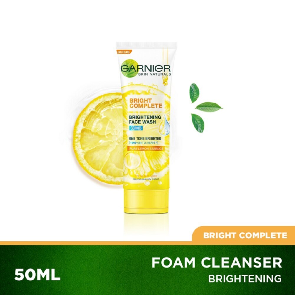 Garnier face scrub store