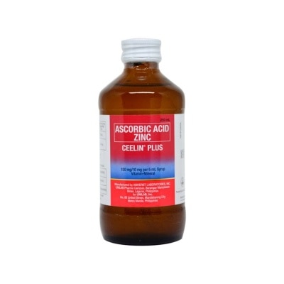 CEELIN, Ascorbic Acid + Zinc Syrup 250ml | Watsons Philippines
