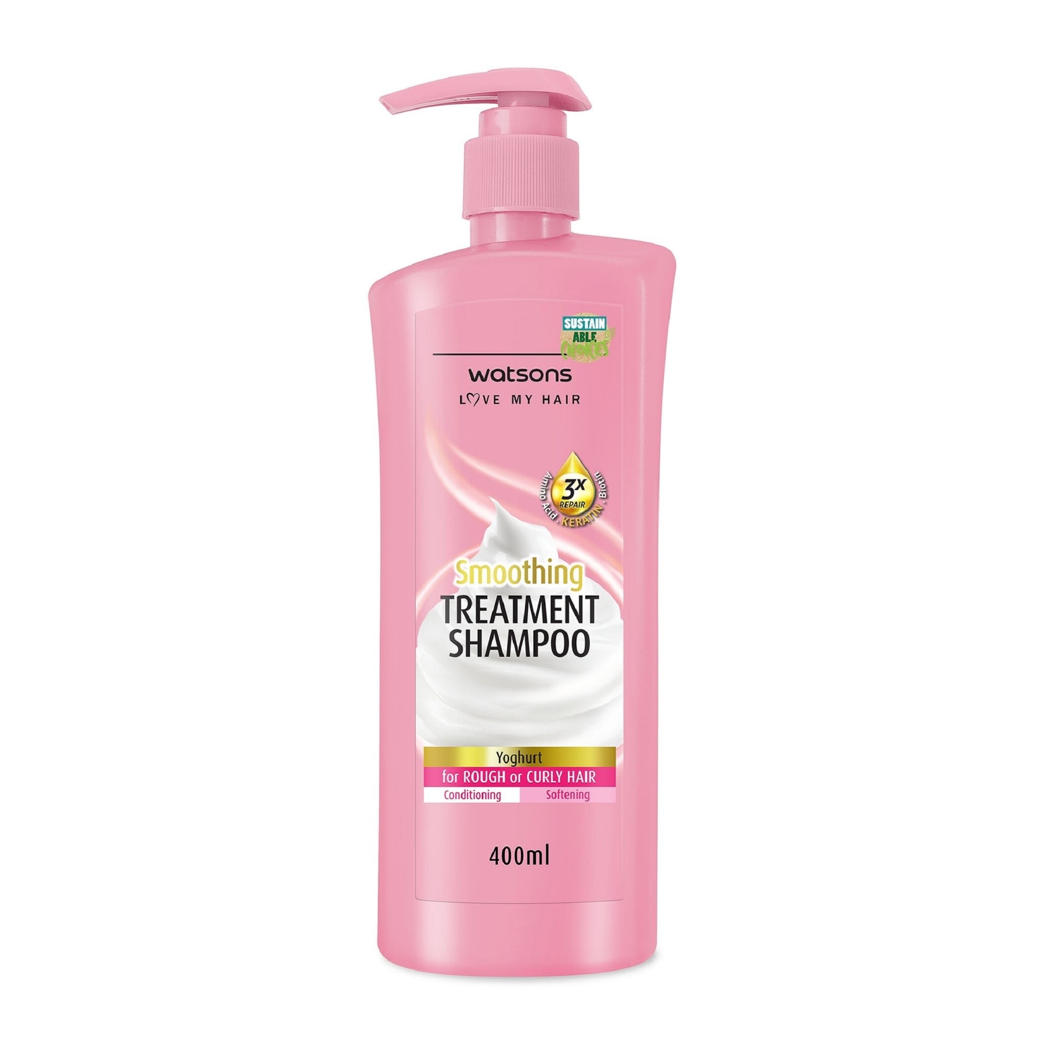 WATSONS Yoghurt Extract Treatment Shampoo 400ml Watsons Philippines