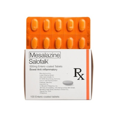 SALOFALK, Mesalazine 500mg 1 Enteric-coated Tablet [PRESCRIPTION ...